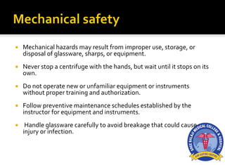 Lab safety Universal precautions,Patient safety, staff safety .pptx