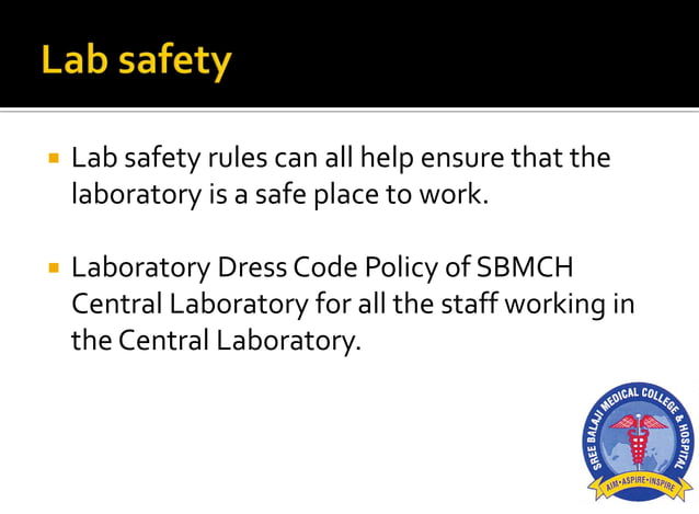 Lab safety Universal precautions,Patient safety, staff safety .pptx