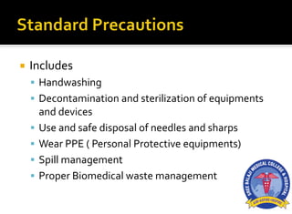 Lab safety Universal precautions,Patient safety, staff safety .pptx