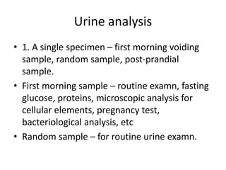 Lab sample collection techniques pathology | PPTX