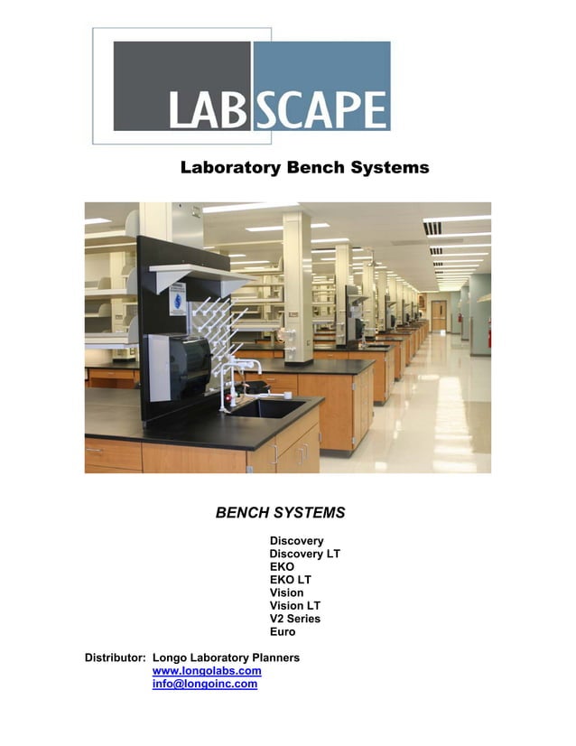 Labscape Lab Bench Catalog 2010 | PDF | Weightlifting | Sports