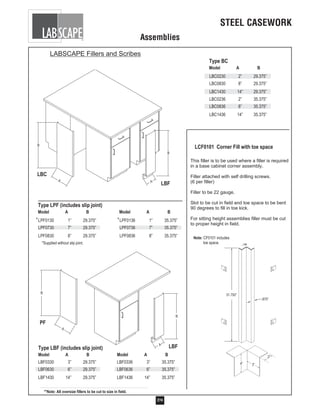 Labscape Steel Metal Laboratory Casework and Furniture-Bench Catalog ...