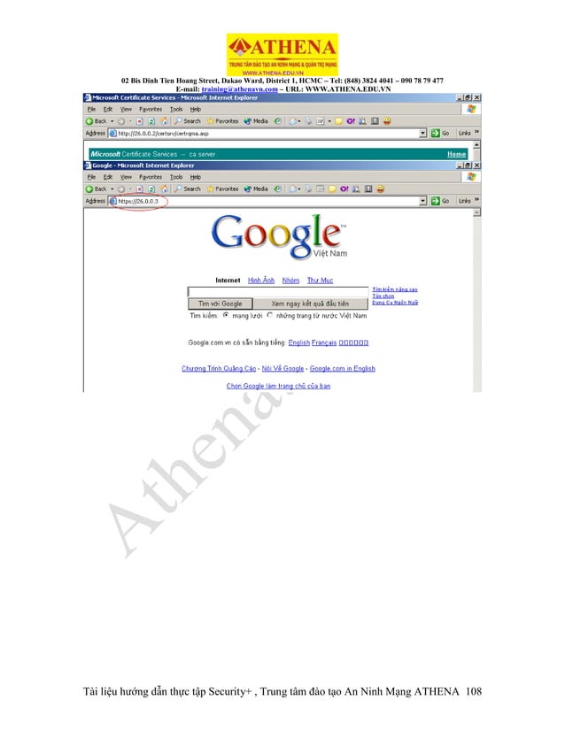 Lab security+ Bài 11: SSL | PDF