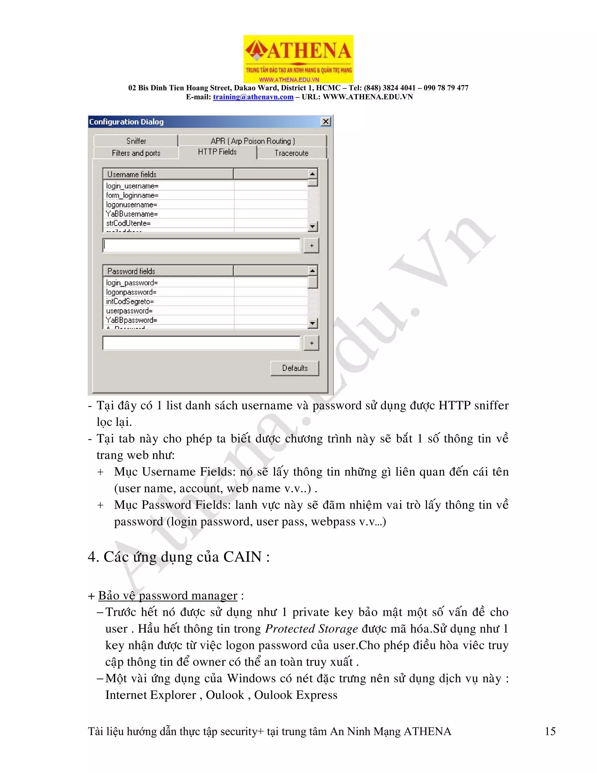Lab security+baiso2 sniffer | PDF