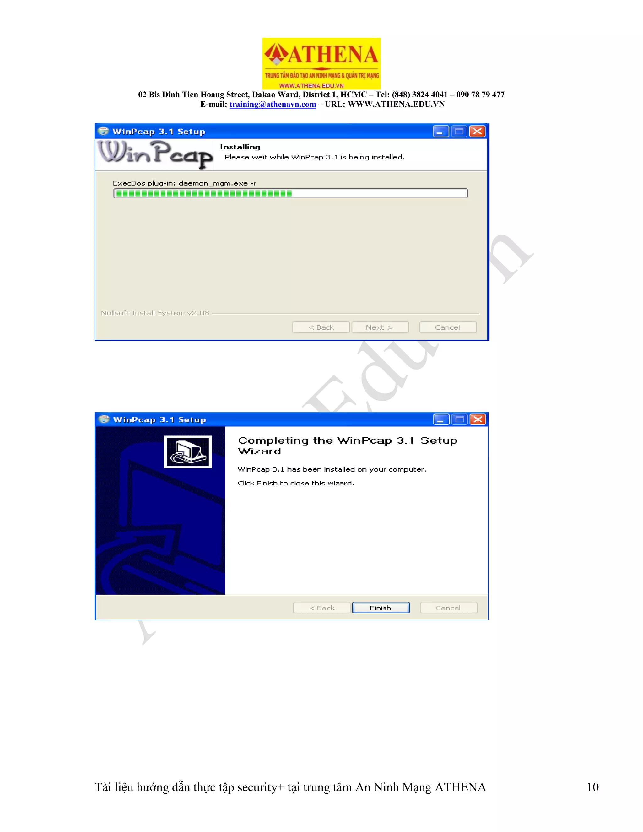 Lab security+baiso2 sniffer | PDF