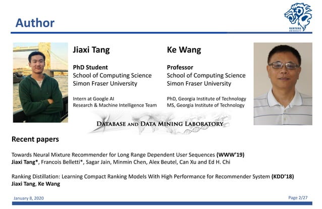 [paper Review] Personalized Top N Sequential Recommendation Via Convolutional Sequence Embedding
