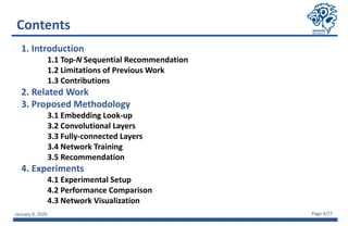 [Paper Review] Personalized Top-N Sequential Recommendation via Convolutional Sequence Embedding ...