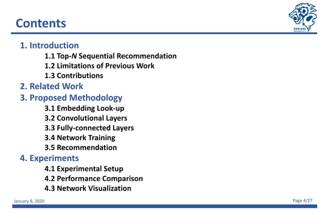[paper Review] Personalized Top N Sequential Recommendation Via Convolutional Sequence Embedding