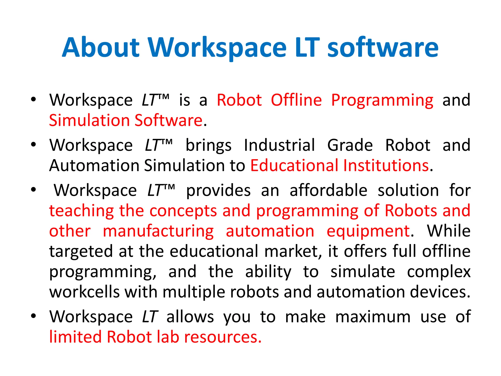 Lab session on Robot Control using teach pendant.pptx | Computing | Technology & Computing