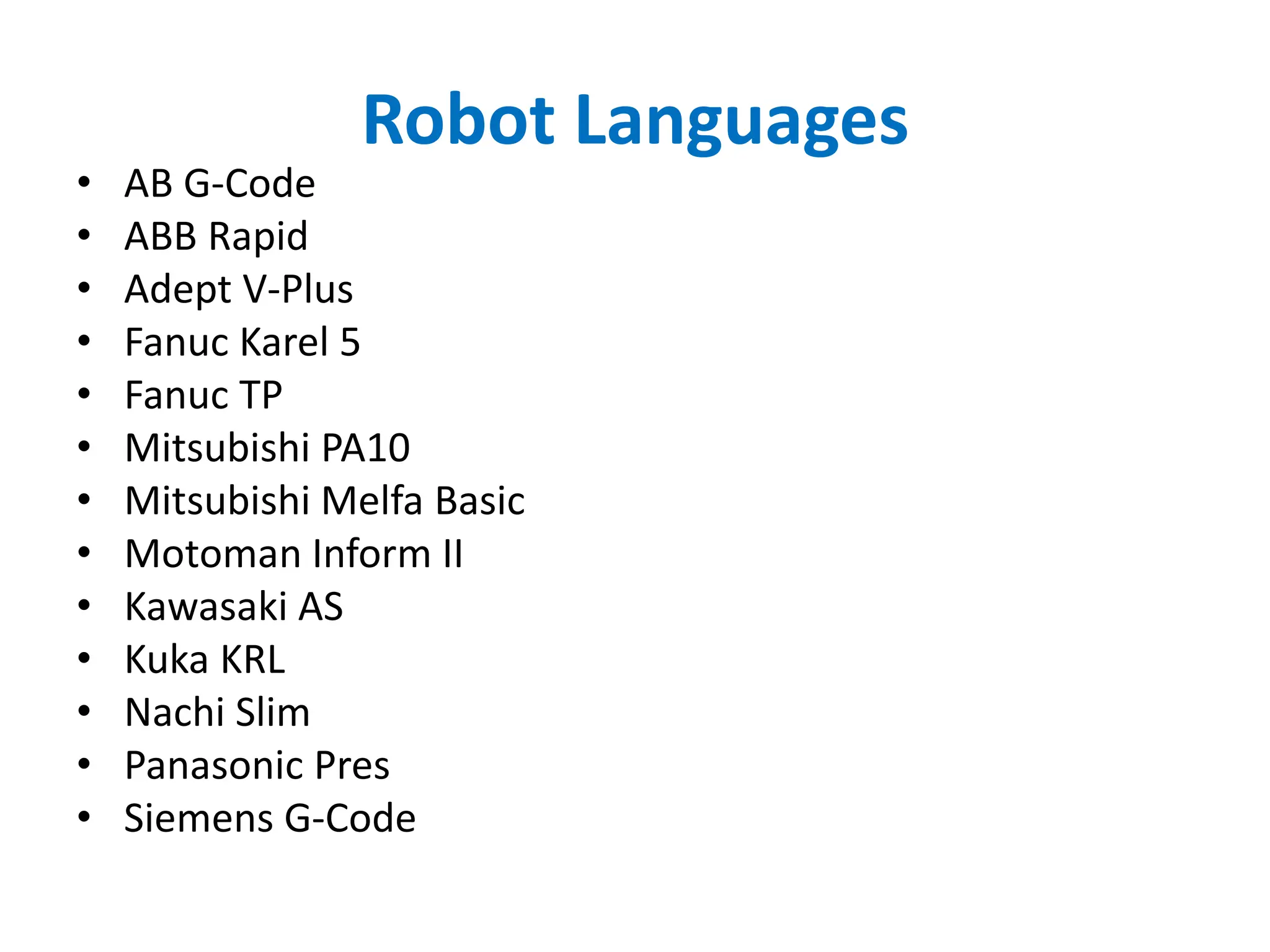 Lab session on Robot Control using teach pendant.pptx | Computing | Technology & Computing