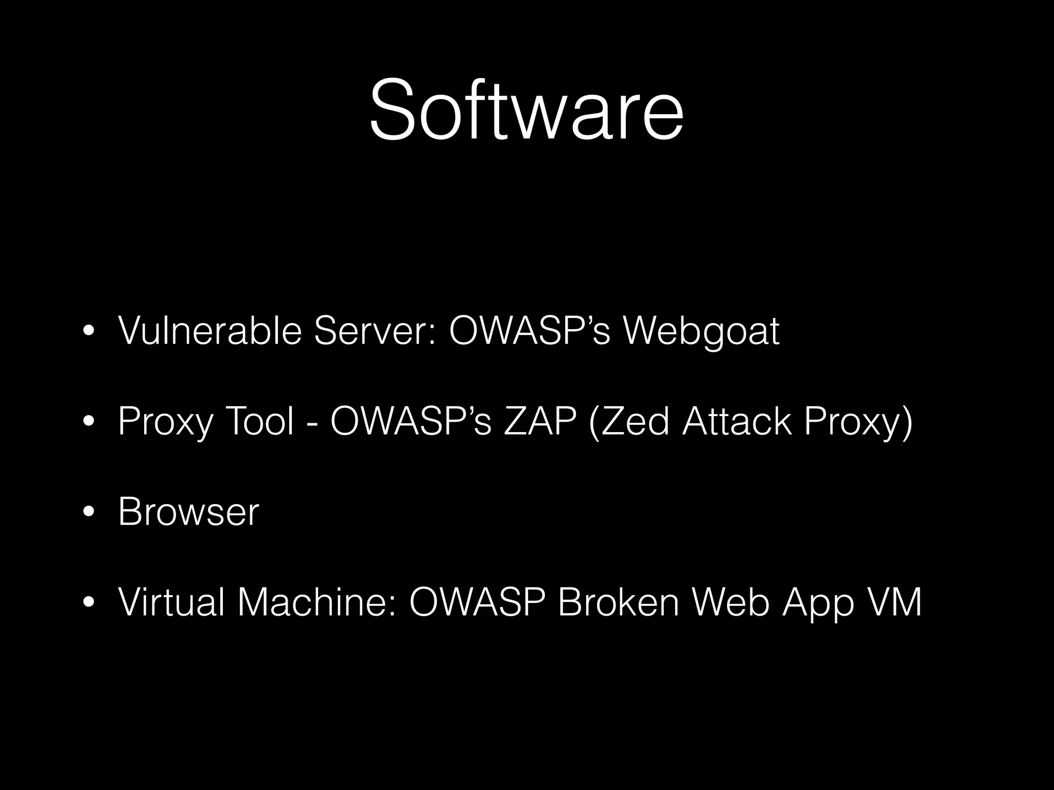 Virtual Security Lab Setup - OWASP Broken Web Apps, Webgoat, & ZAP | PDF