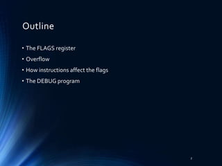 Assembly Lab Sheet 5 About Status of Flag Register.pptx
