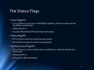 Assembly Lab Sheet 5 About Status of Flag Register.pptx