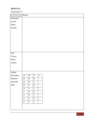 Labsheet1 ec303 student | PDF