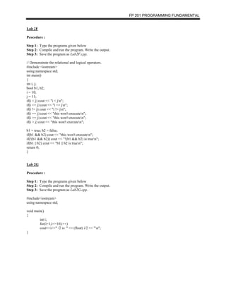 Labsheet2 stud | PDF