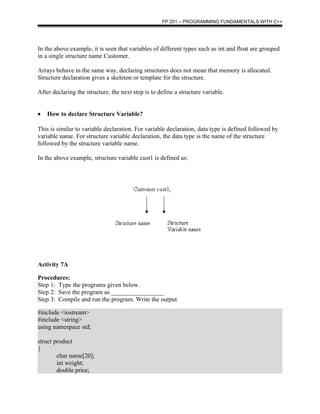 Labsheet 7 FP 201 | PDF