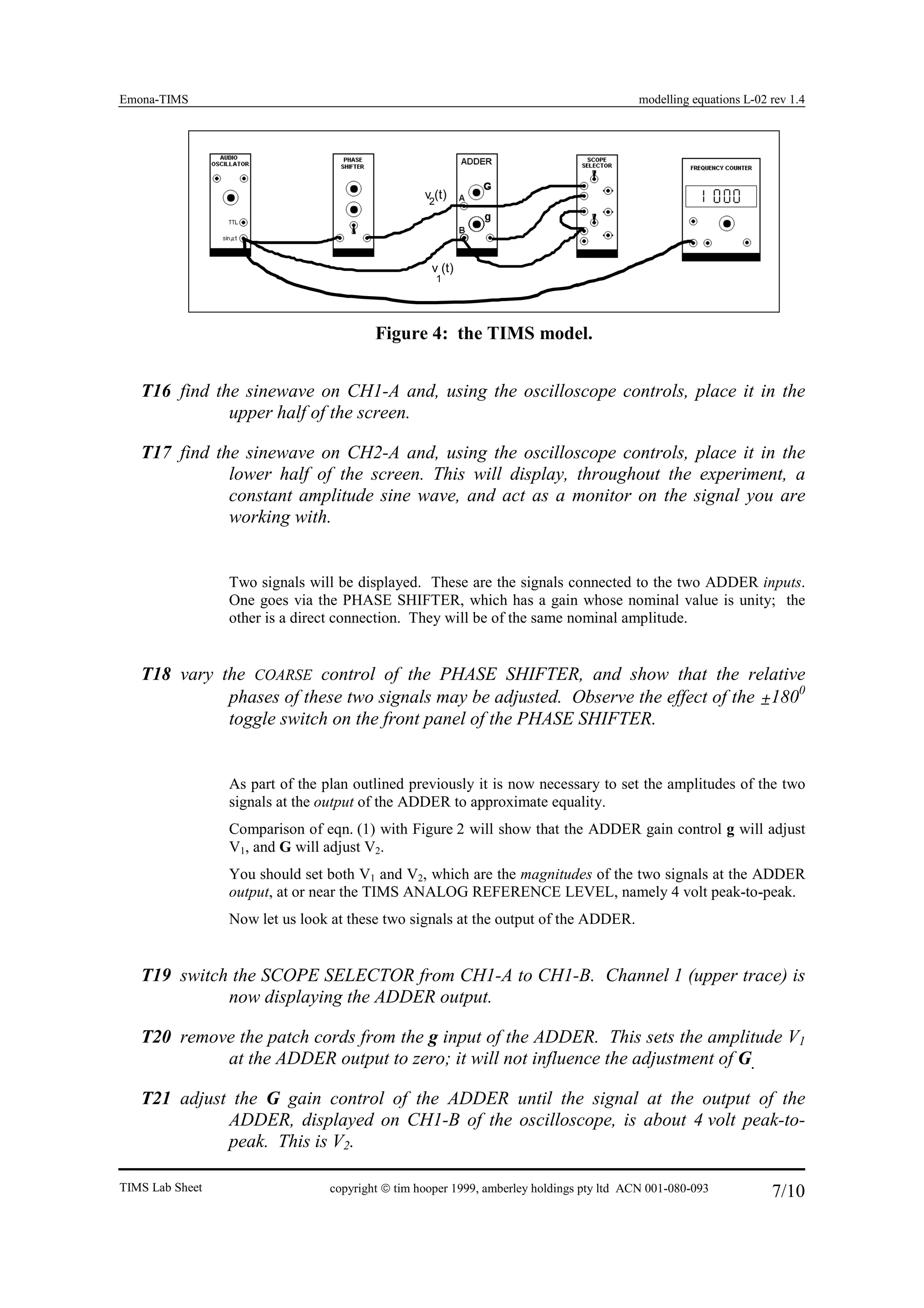 Lab sheet experiments | PDF