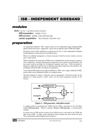 Lab sheet experiments | PDF