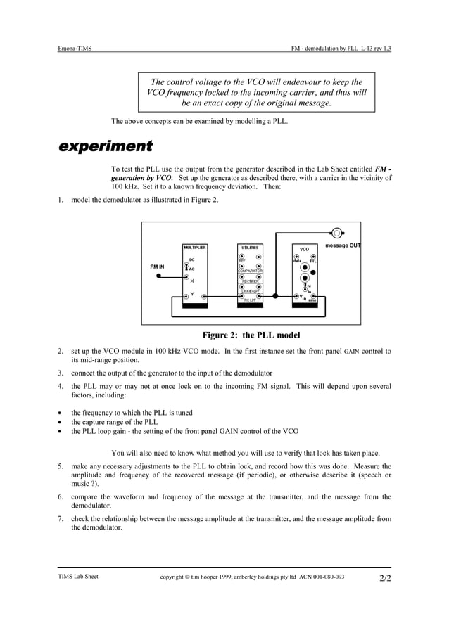 Lab sheet experiments | PDF