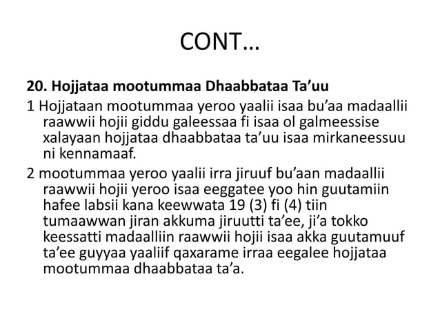 Labsii Hojjettoota Mootummaa Naannoo Oromiyaa Lakk.pptx