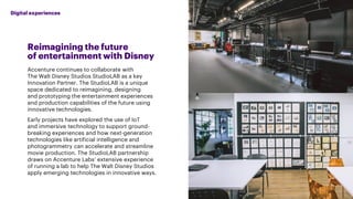 Accenture Labs Innovation Stories 2020 | PPT