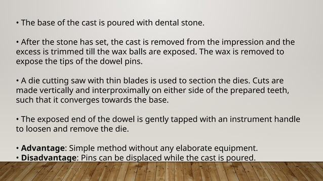 laboratory steps in fixed partial denture | PPTX