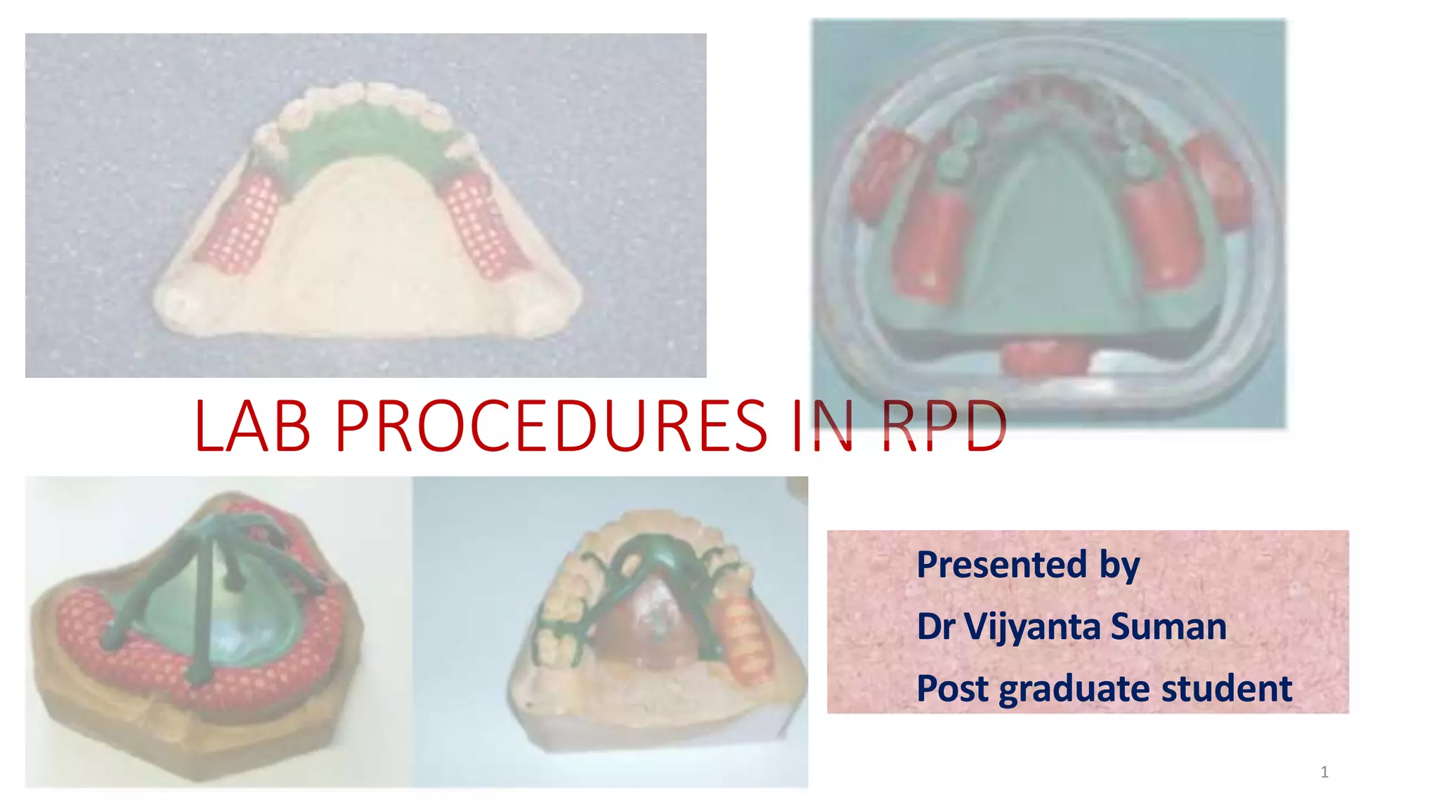 Lab steps in rpd | PPTX