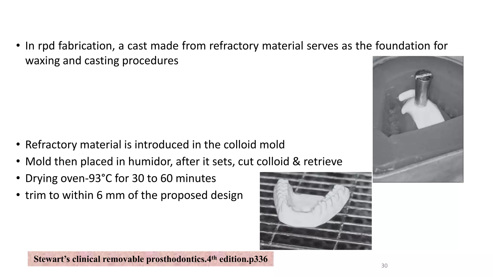 Lab steps in rpd | PPTX | Oral care | Personal Care
