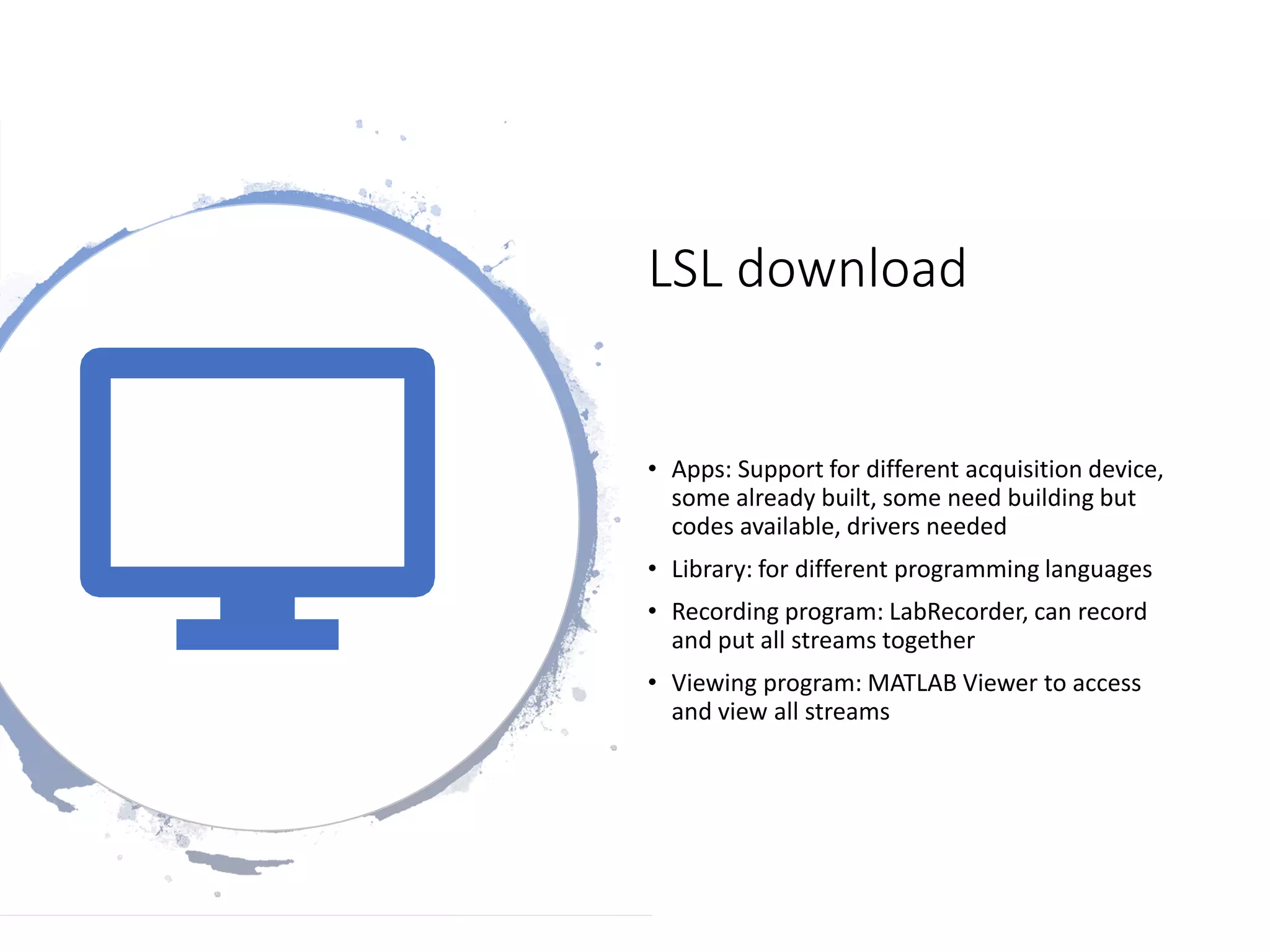 Lab streaming layer | PPT