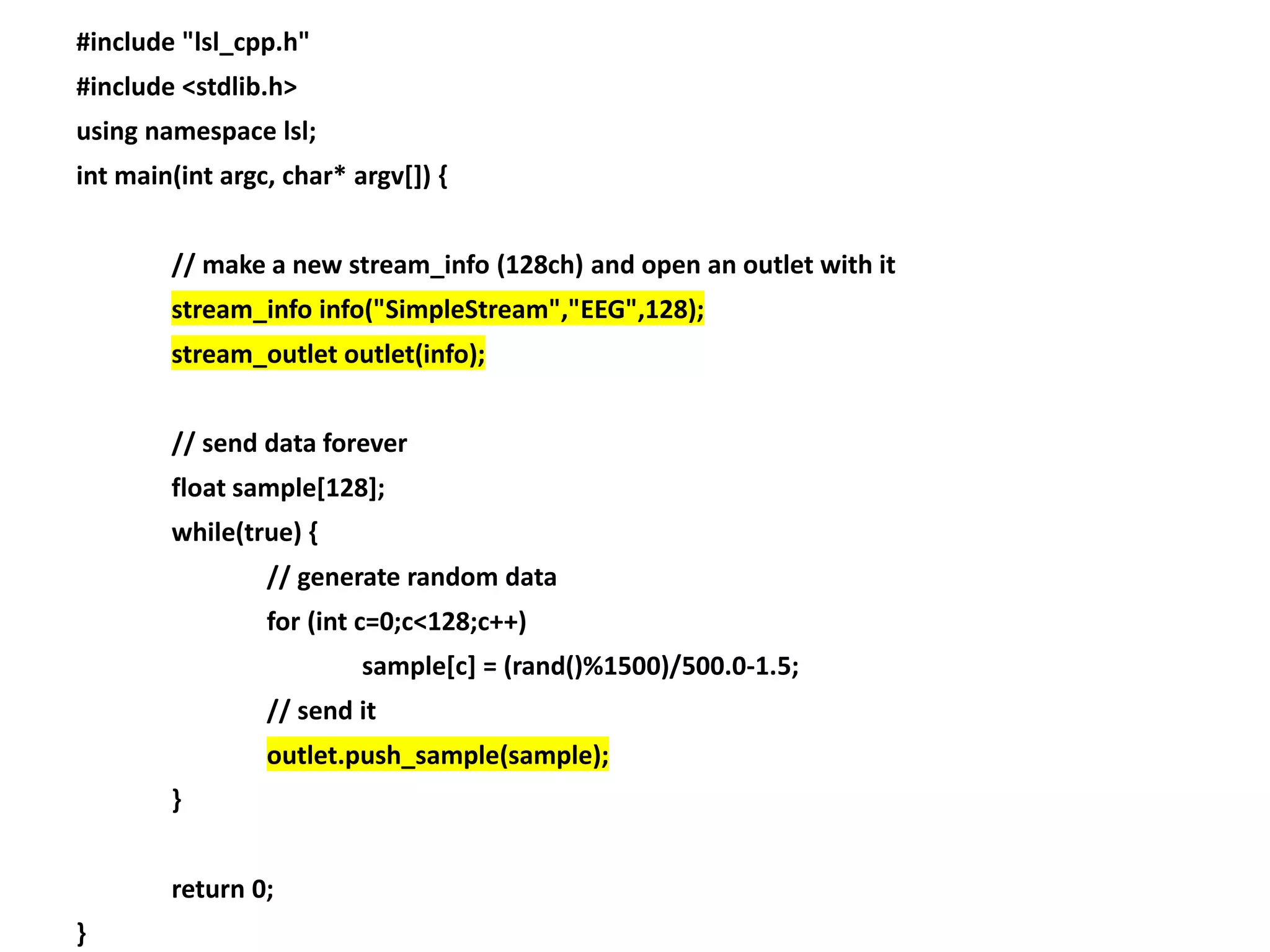 Lab streaming layer | PPT