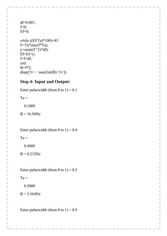 Parseval's Theorem | PDF