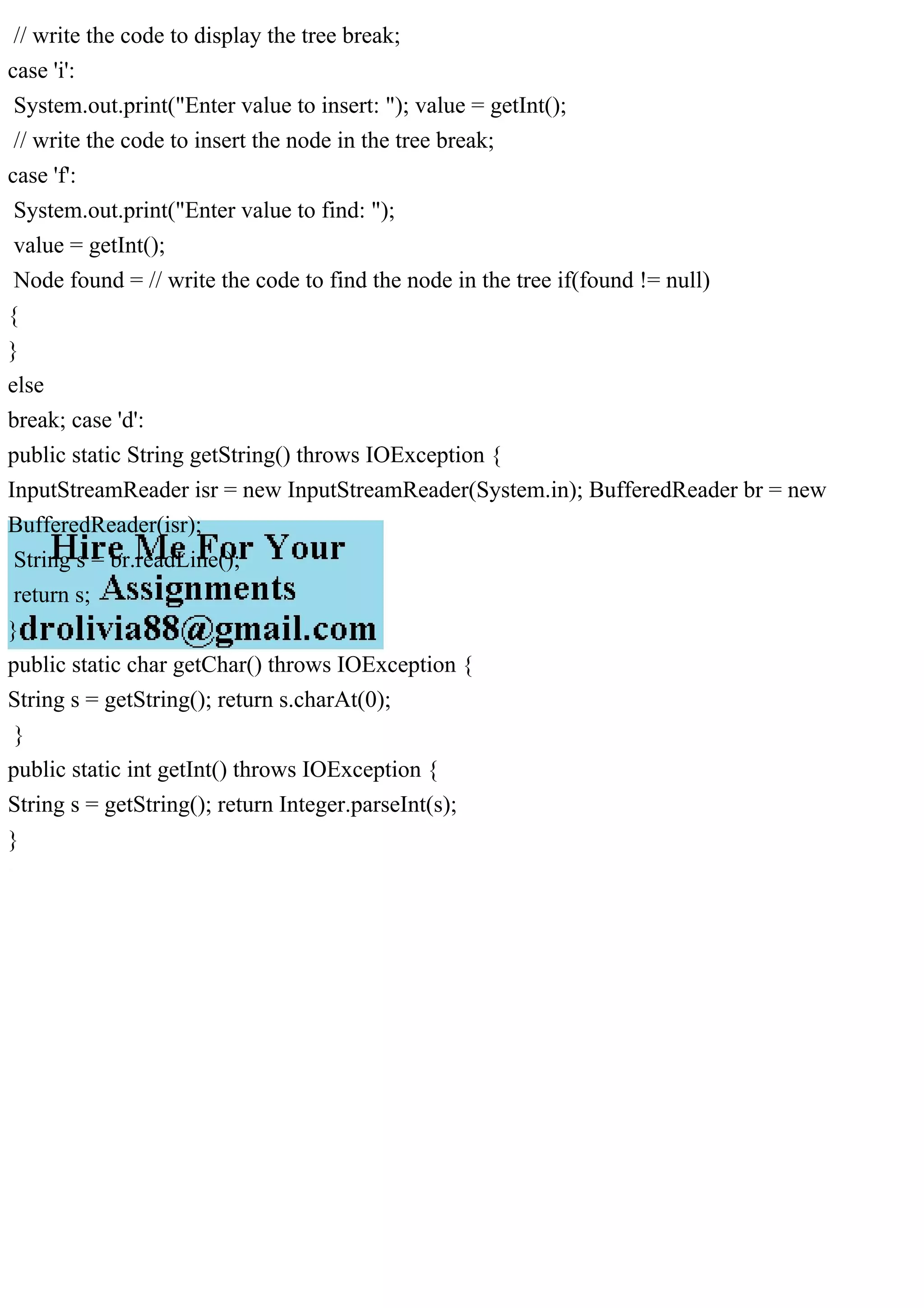 Lab Task 2Use the below code and fill it in where appropriate to .pdf