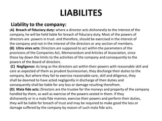 BOARD OF DIRECTOR | PPTX