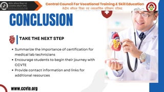 Steps to Achieve Medical Lab Technician Certification | PPT