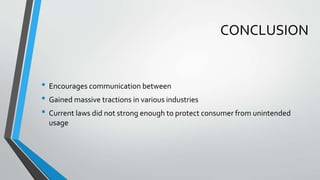 Ethics and Law in The Internet of Things World | PPTX