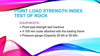 Lab testing of strength | PPTX