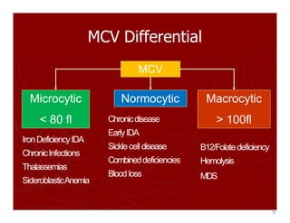 Lab test interpretation | PPTX | Blood Disorders | Diseases and Conditions