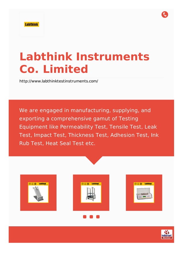 Labthink instruments-co-limited | PDF
