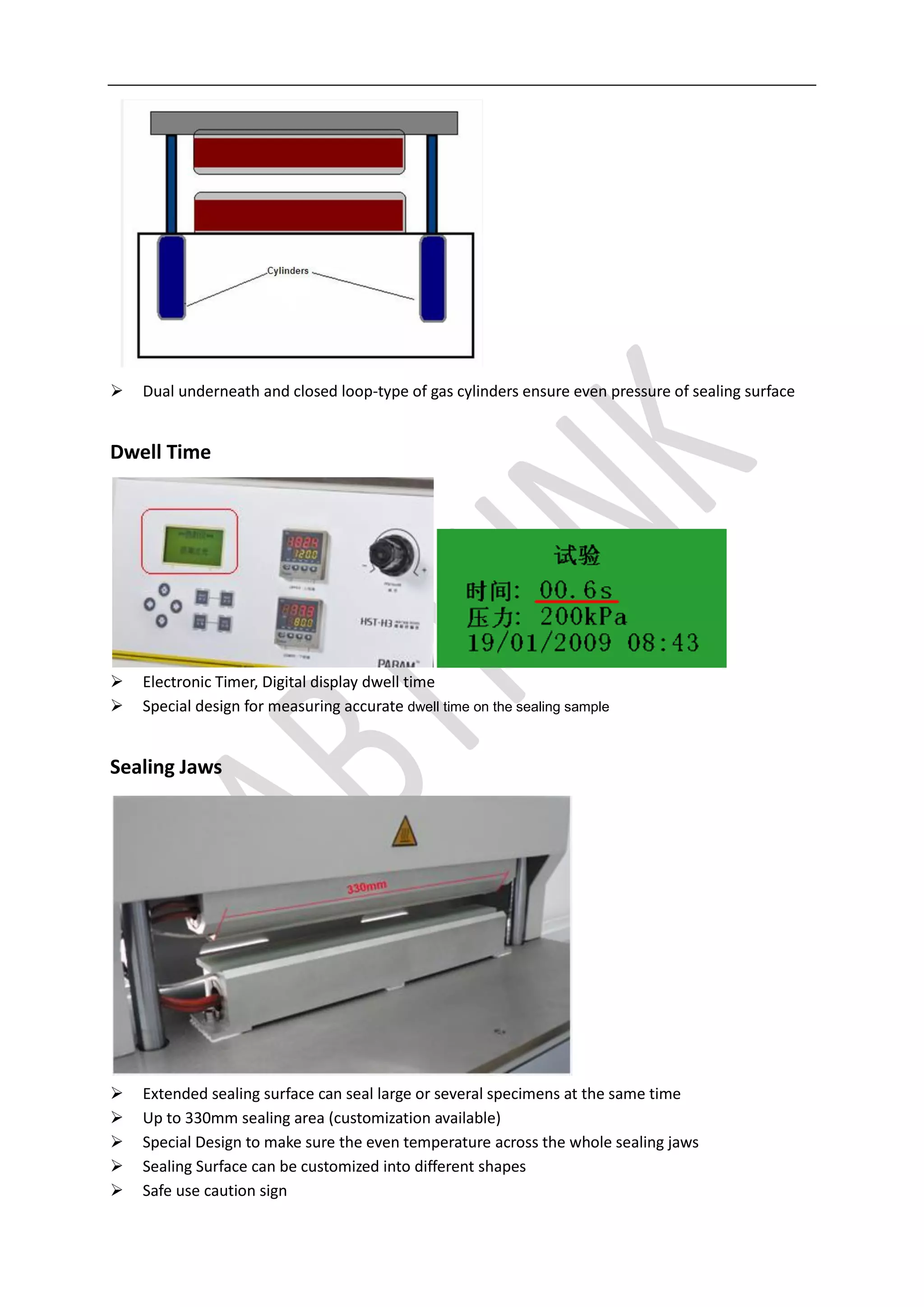 Labthink laboratory heat sealer | PDF