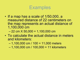 Lab three map scale | PPT