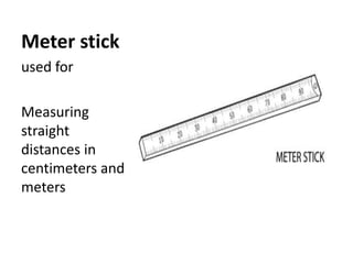Meter Stick Drawing