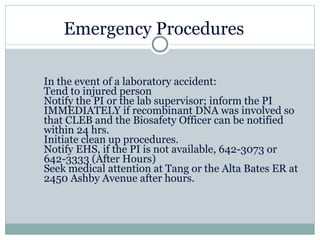 Lab Training Protocol Powerpoint Continue | PPT