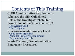 Lab Training Protocol Powerpoint Continue | PPT