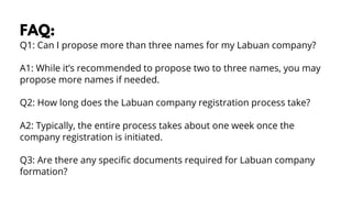 Labuan Company Formation: A Step-by-Step Guide for Business Owners | PPT