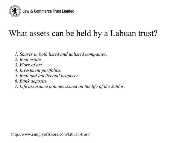 Labuan trust company | PPT Labuan trust company | PPT