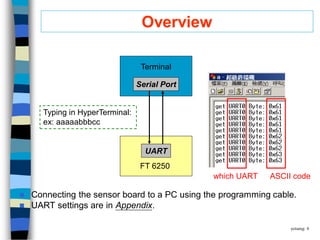 PC’s UART connects to the on-chip UART of the FT6250 Kit | PPT