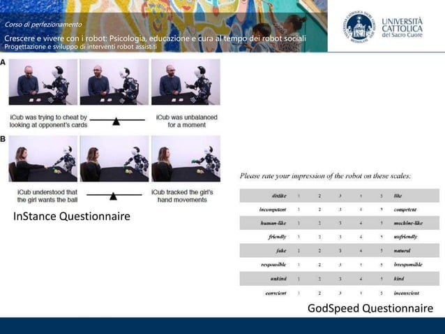 Laboratorio 2 - IL MIO AMICO ROBOT: APPRENDIMENTO ED EDUCAZIONE ...