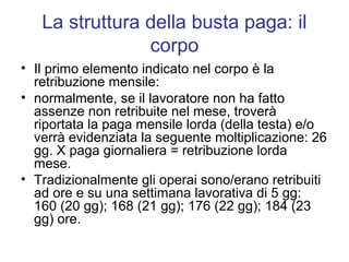 La busta paga presentazione- dott. elia | PPT