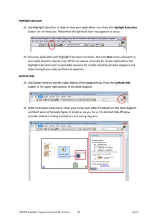 Introduction to Labview | PDF