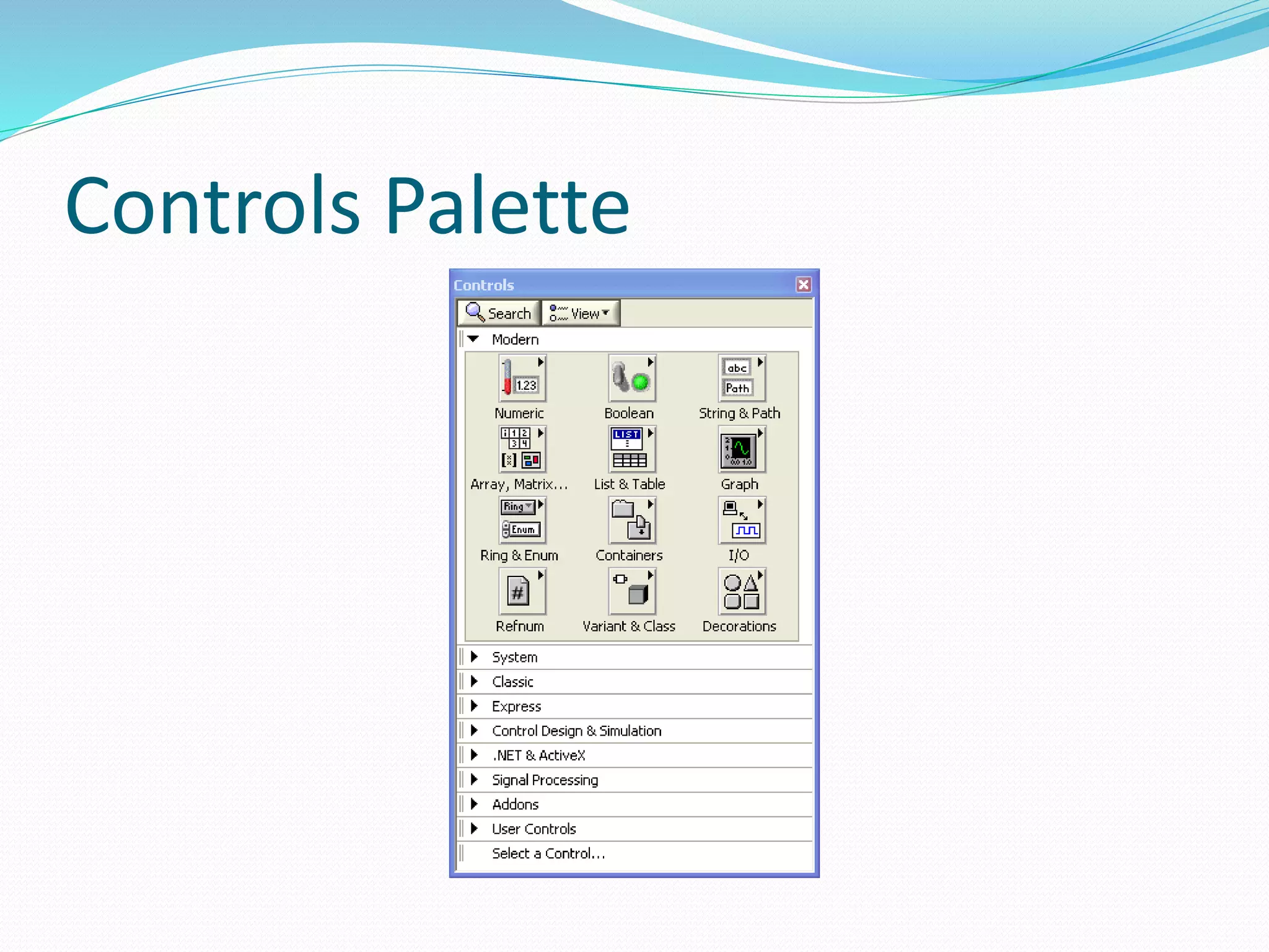 Lab view | PPTX | Operating Systems | Computer Software and Applications